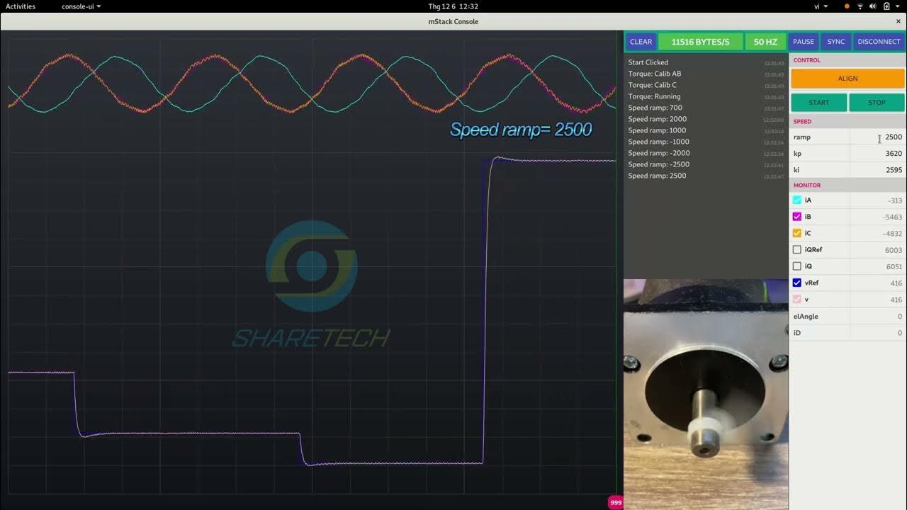 BLDC Speed Control (FOC & Magnetic Encoder) - YouTube