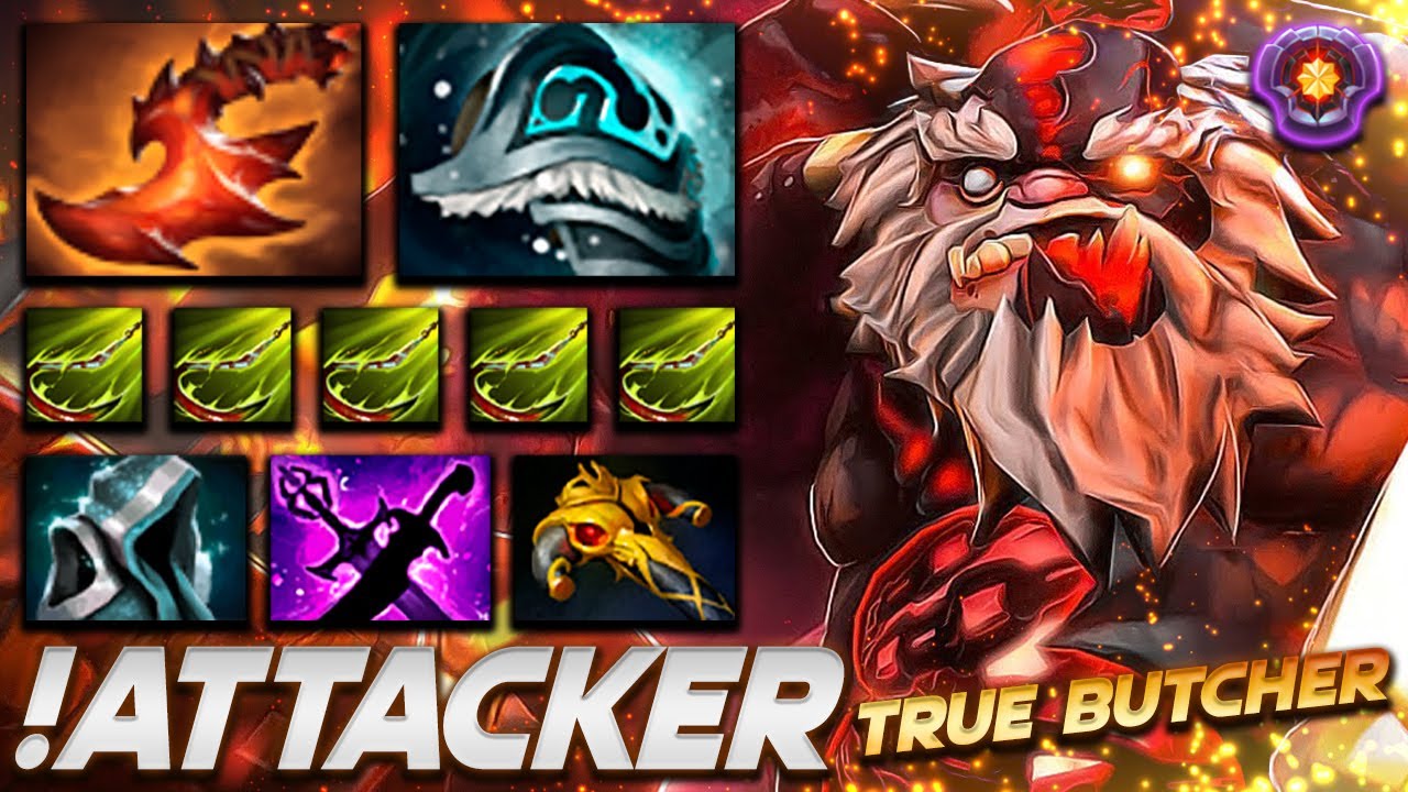 Attacker Pudge - True Butcher - Dota 2 Pro Gameplay [Watch & Learn ...