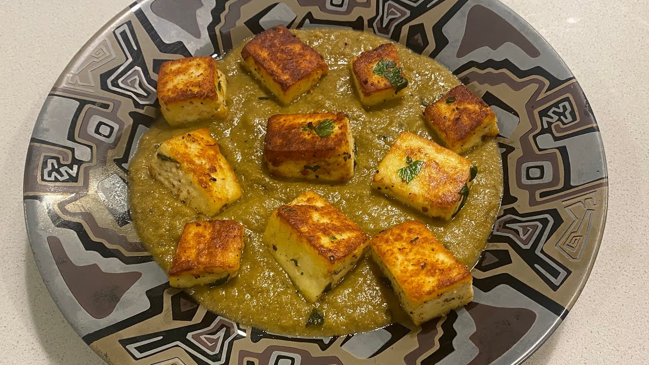 Afghani paneer recipe- eggless vegetarian- cottage cheese- no tomato ...