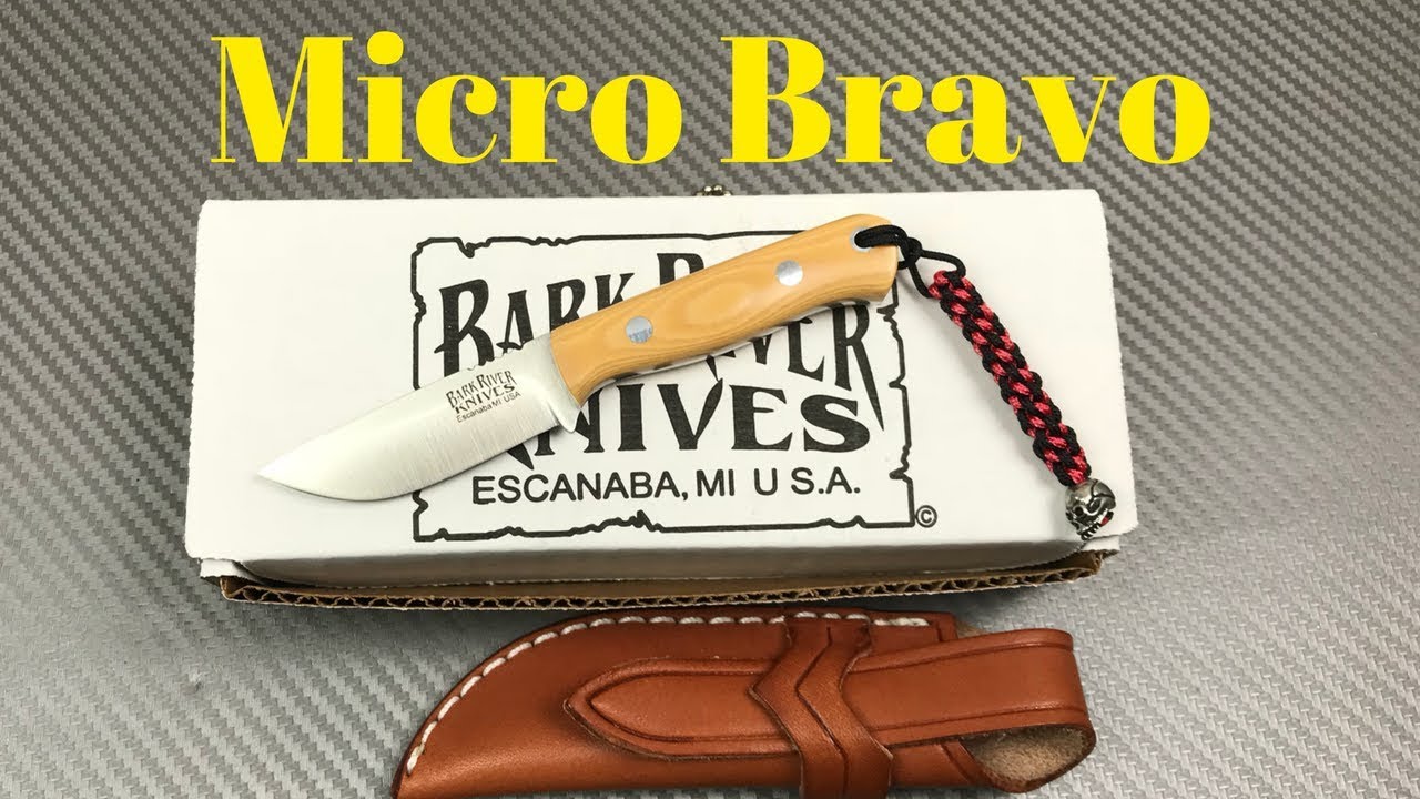 Bark River Micro Bravo Knife The micro fixed blade with all the right ...