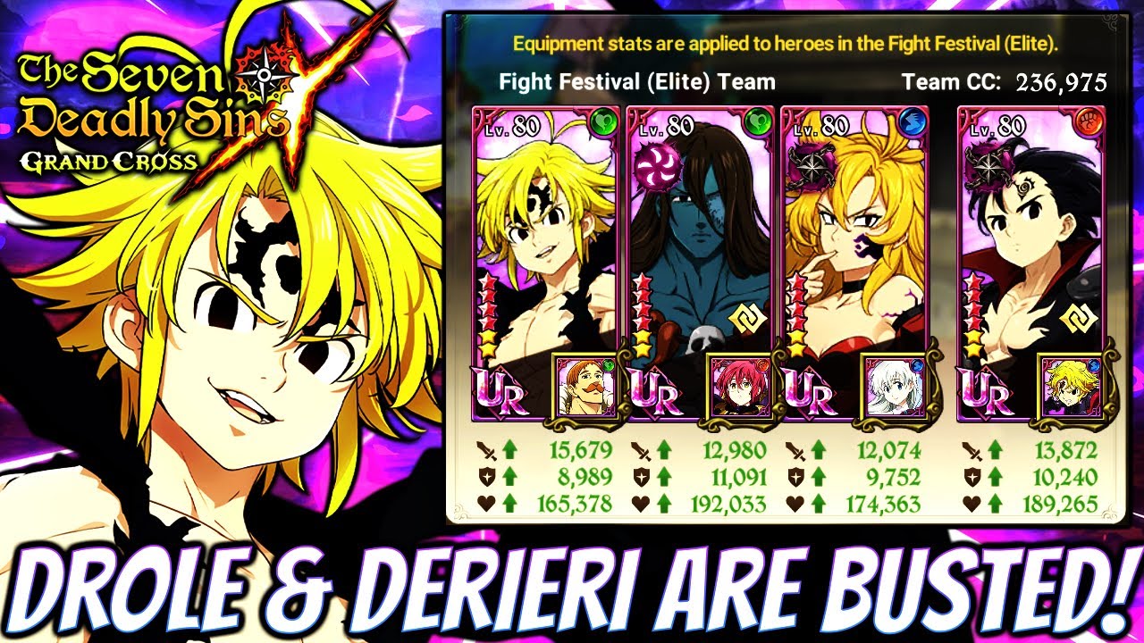 VALENTINE DERIERI & GREEN DROLE?! ASSAULT MODE MELIODAS!!! (7DS PvP ...
