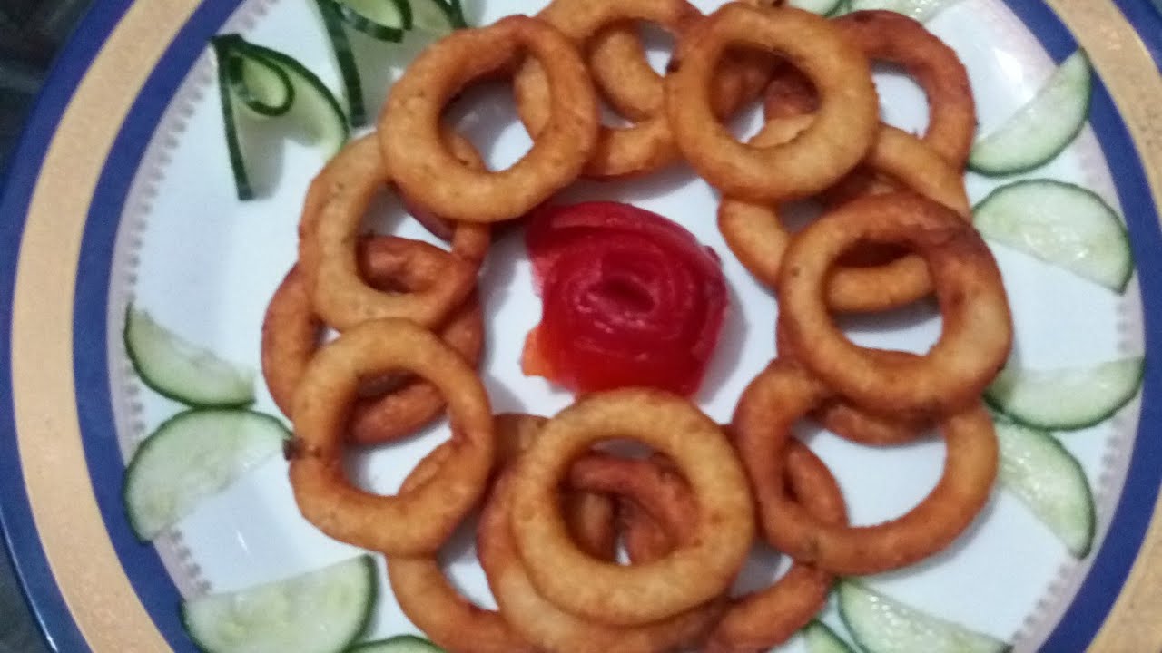 Crispy Potato Rings / Tea Time Snack / Part Starter - YouTube