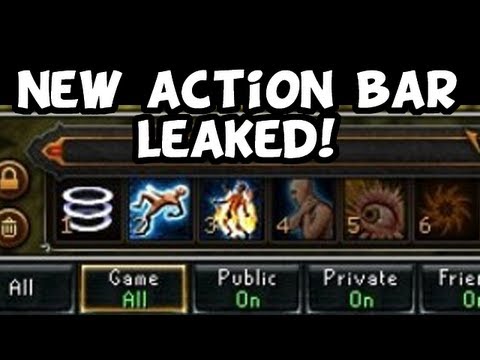 RuneScape Action Bar Leaked! - YouTube