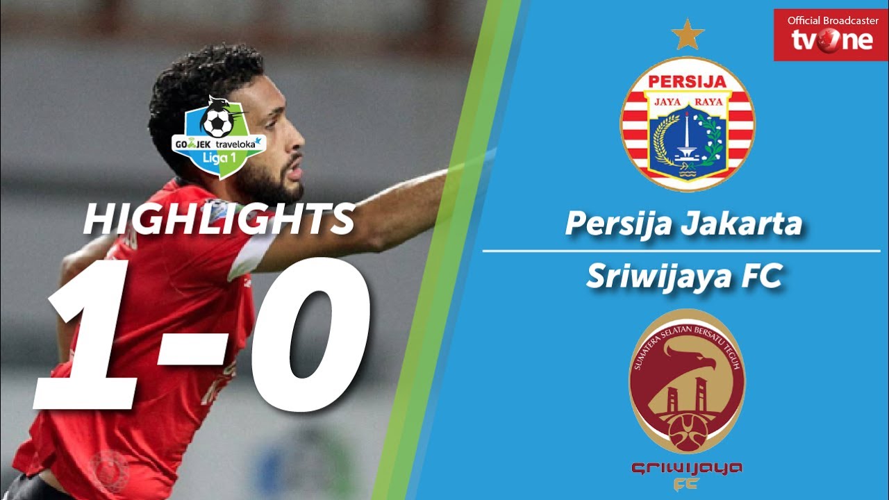 Persija Jakarta vs Sriwijaya FC: 1-0 All Goals & Highlights - YouTube