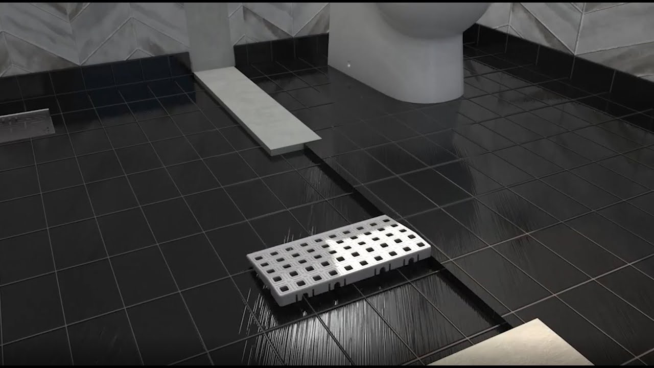 Excellent Systems tiles shower - YouTube