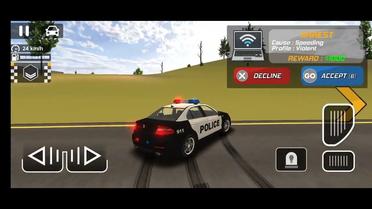 Police Car Driving Gameplay Video | Mushfiq Gaming - YouTube