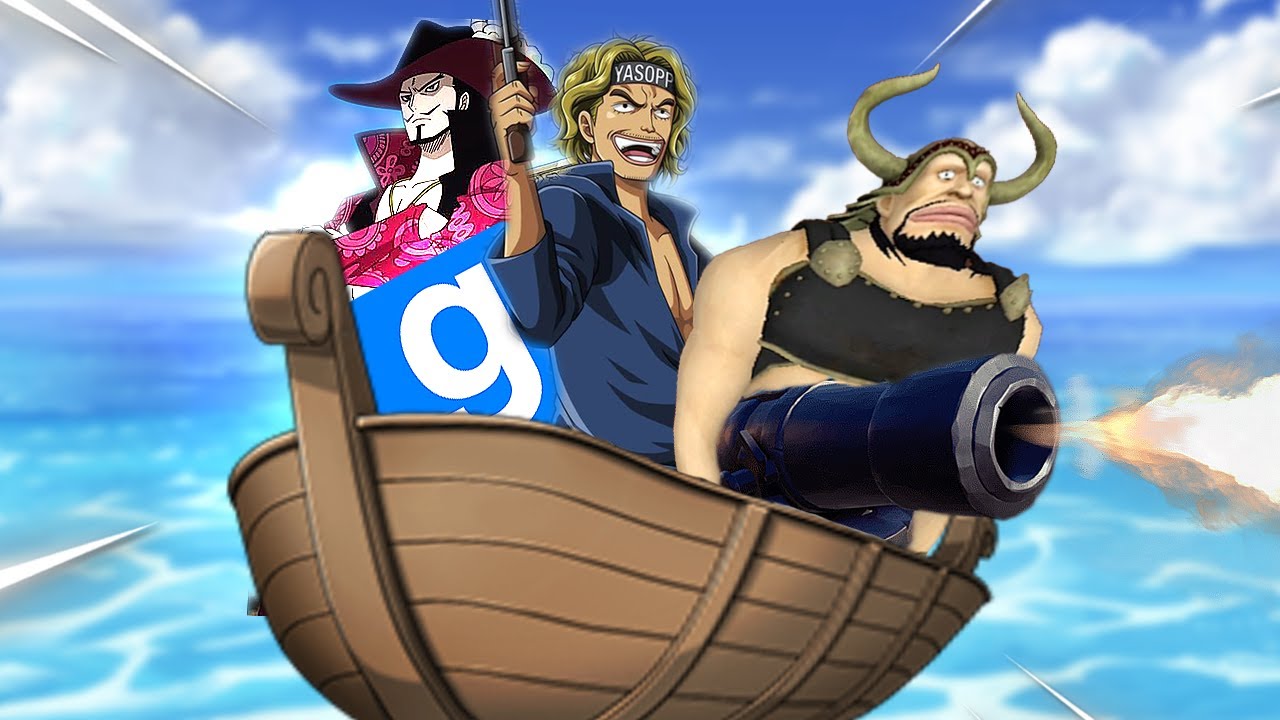 J'AI FRAPPÉ UN AMIRAL - GARRY'S MOD ONE PIECE RP - YouTube