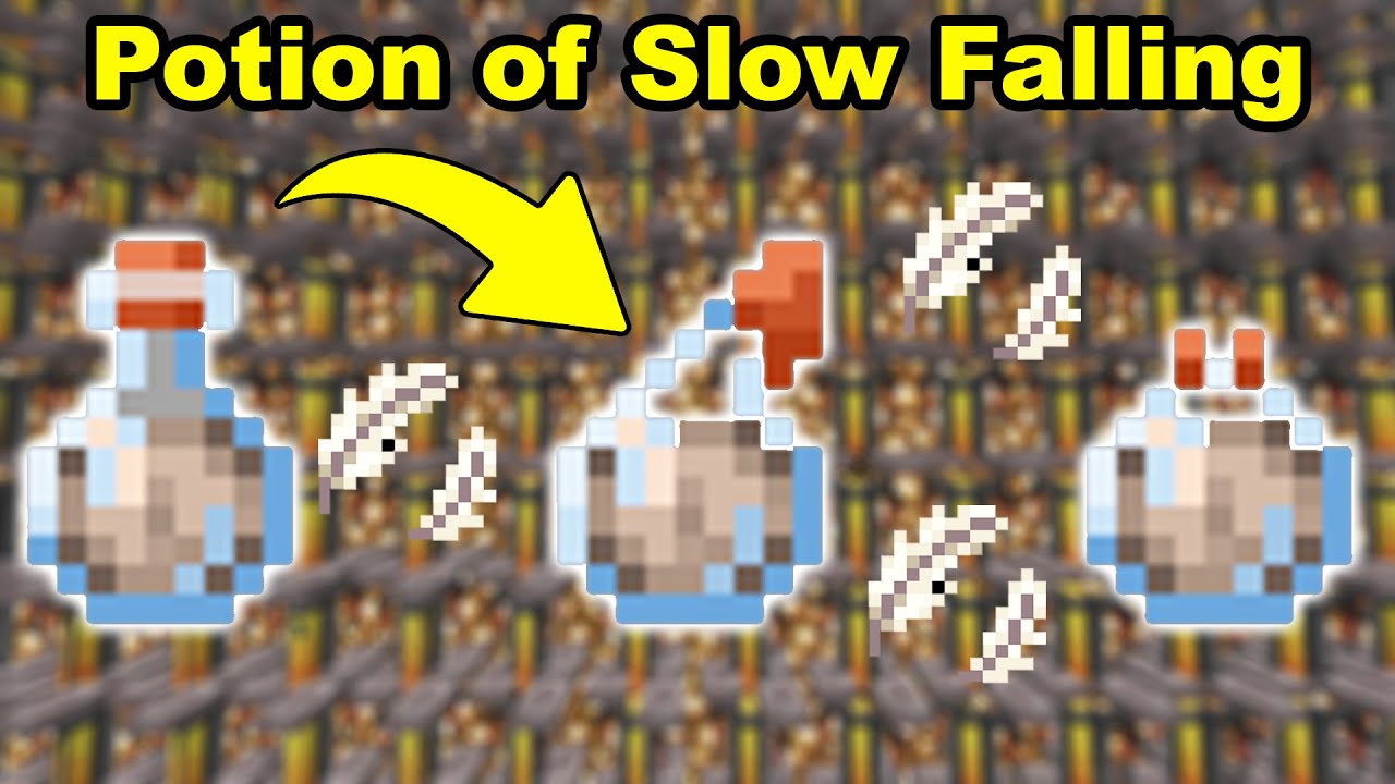 How To Make Potion of Slow Falling in Minecraft 1.21.4 | 1.20 | 1.18 ...