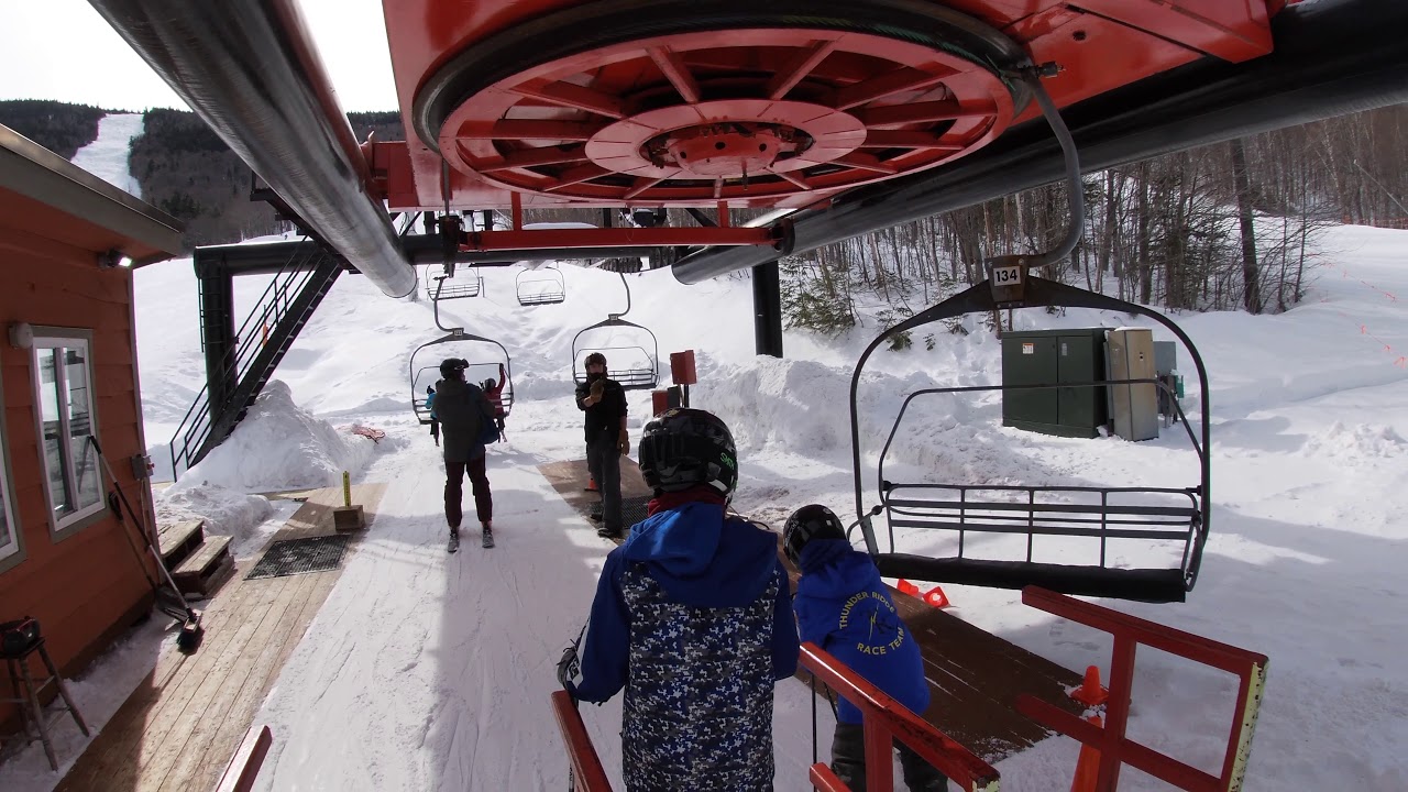 Kid Gets Swept Away by Ski Lift (Fail) - YouTube