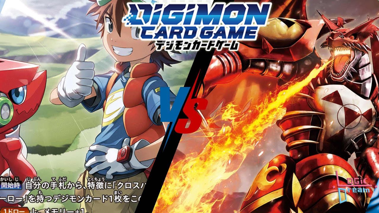 デジカ Digimon Card Game Xros Heart VS 破滅魔龍獸 - YouTube