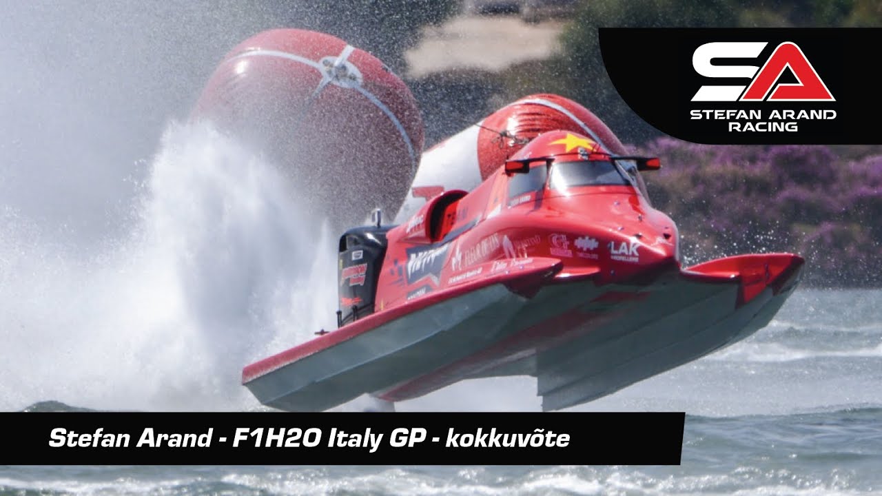 Stefan Arand - F1H2O Italy GP - Final race crash - YouTube