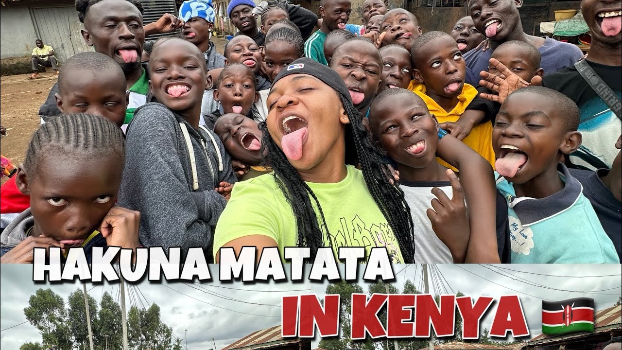 I went to Visit Mathare Kids ️ In kenya I was Amazed 😱 #Hakunamatata ...