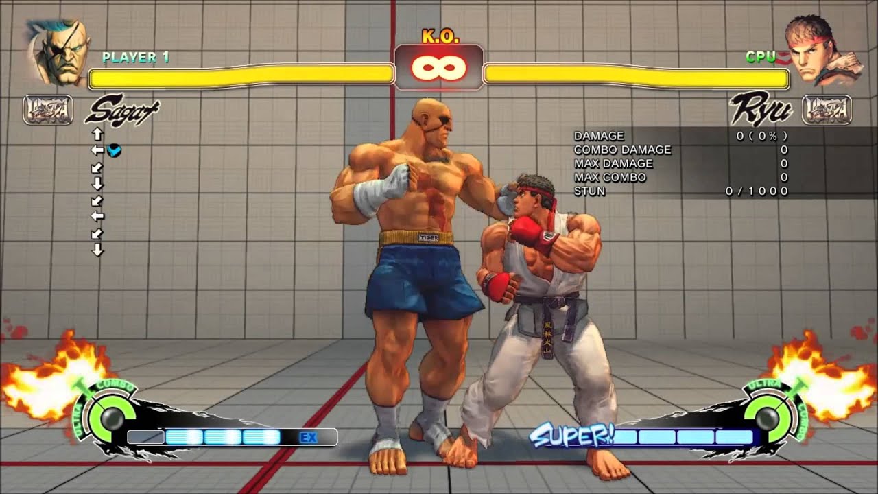 Bafael USF4 CMV: "Getting High" Damage, vol 1 - YouTube