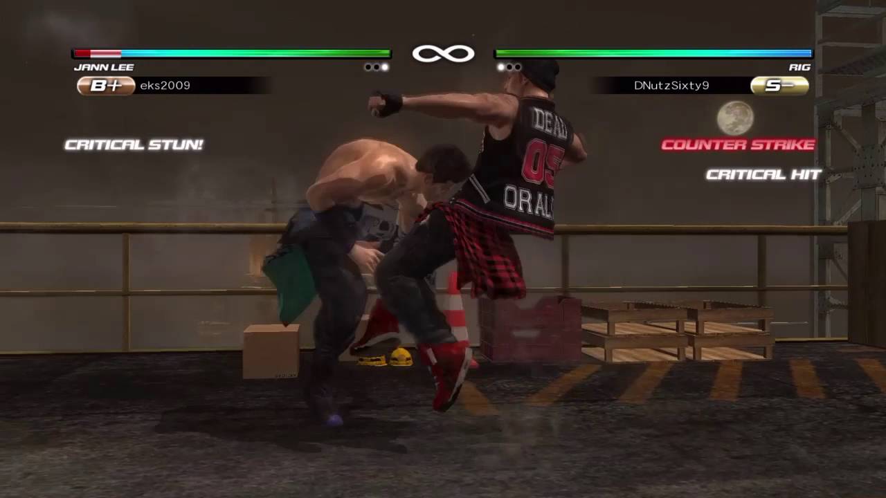 DOA5LR Rig(Me) vs Jann Lee(eks2009) - YouTube