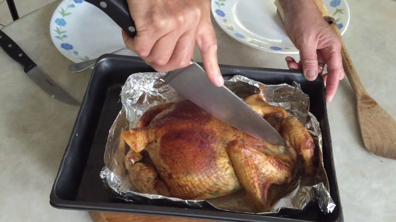 How to Prepare Chicken Farci (Stuffed Chicken) - YouTube