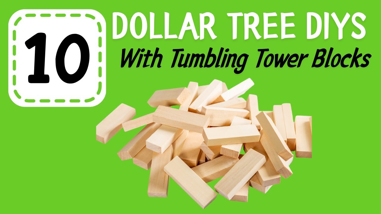 10 EASY TUMBLING TOWER BLOCK DIY Ideas To Try NOW - YouTube