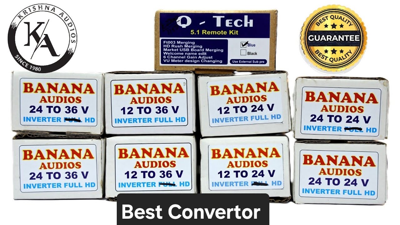 Banana Audios Converters | High Quality And Standard Amp Output | Best ...