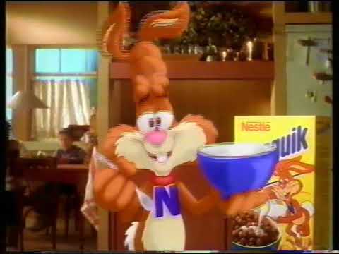 Nesquik chocolate cereal advert - October 1994 UK television commercial