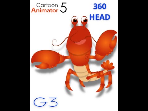 MAKING LOBSTER IN CARTOON ANIMATOR 5 2D Animation - YouTube