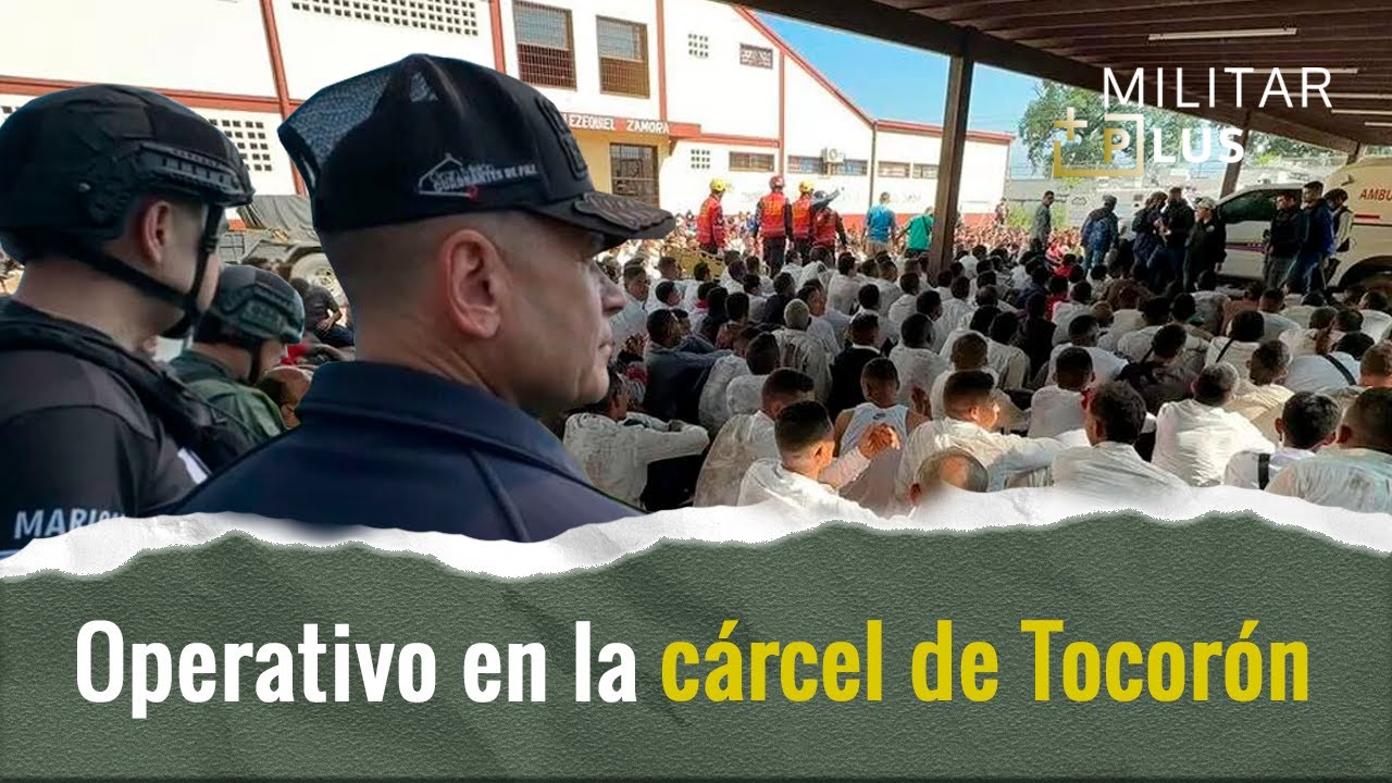Operativo en la cárcel de Tocorón - YouTube