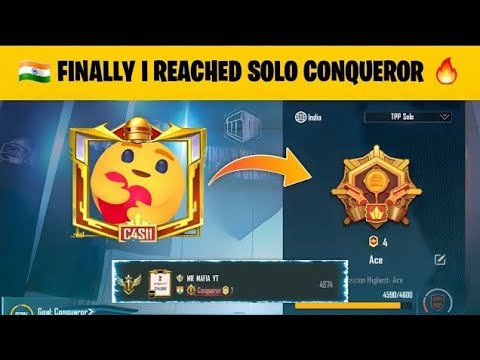 😱 EVERYONE CAN REACH CONQUEROR TIER IN BGMI | SOLO CONQUEROR RANK PUSH TIPS AND TRICKS🔥 - YouTube