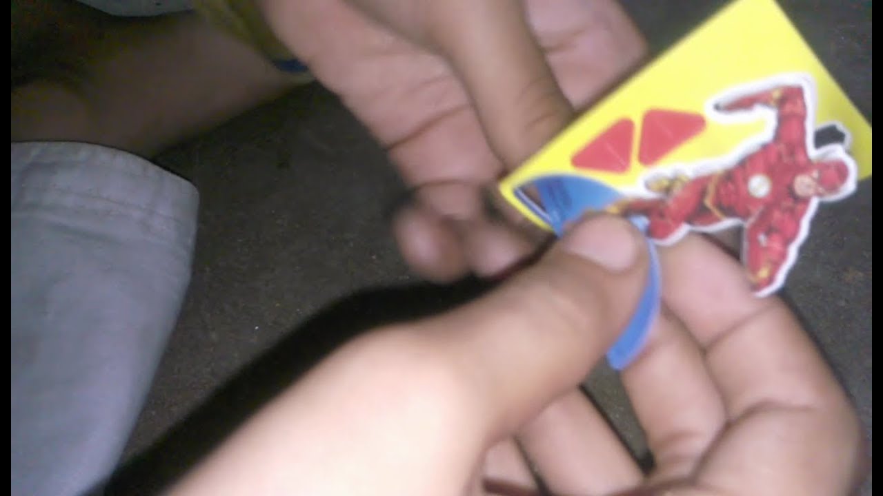 open all 3 action of flash slanty 3D stand card/ stickers - YouTube