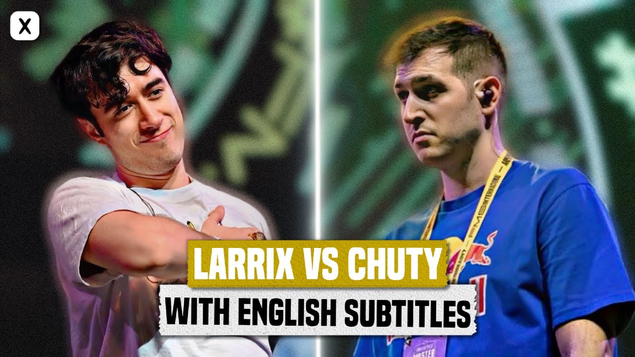 LARRIX VS CHUTY Con SUBTITULOS EN INGLÉS 🇺🇸 | FMS INTERNACIONAL 2024 ...