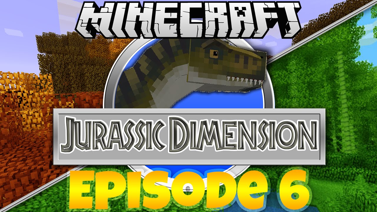 Minecraft Jurassic Dimension Modded Roleplay - Episode 6 - The Solar ...
