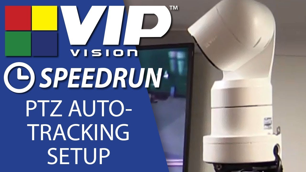 VIP Vision Speedrun: PTZ Autotracking Setup with NVR - YouTube