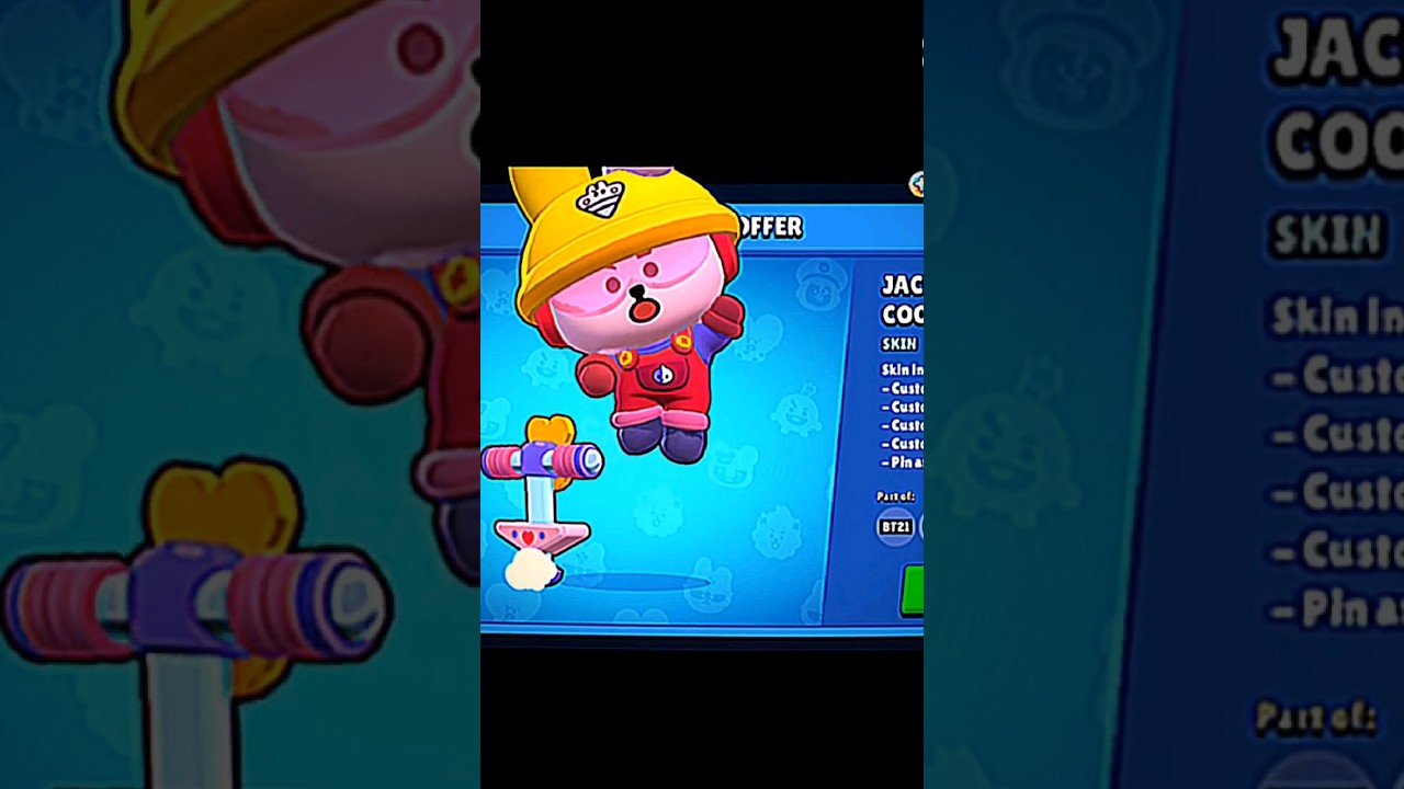 Jacky Cooky🤑🤑🥳 #shorts #brawlstars #road100sub #viral #jacky #gems ...