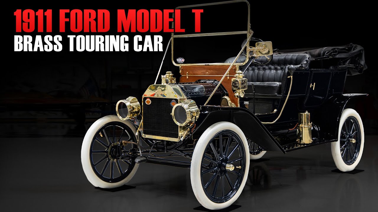 1911 Ford Model T Brass Touring Car - YouTube