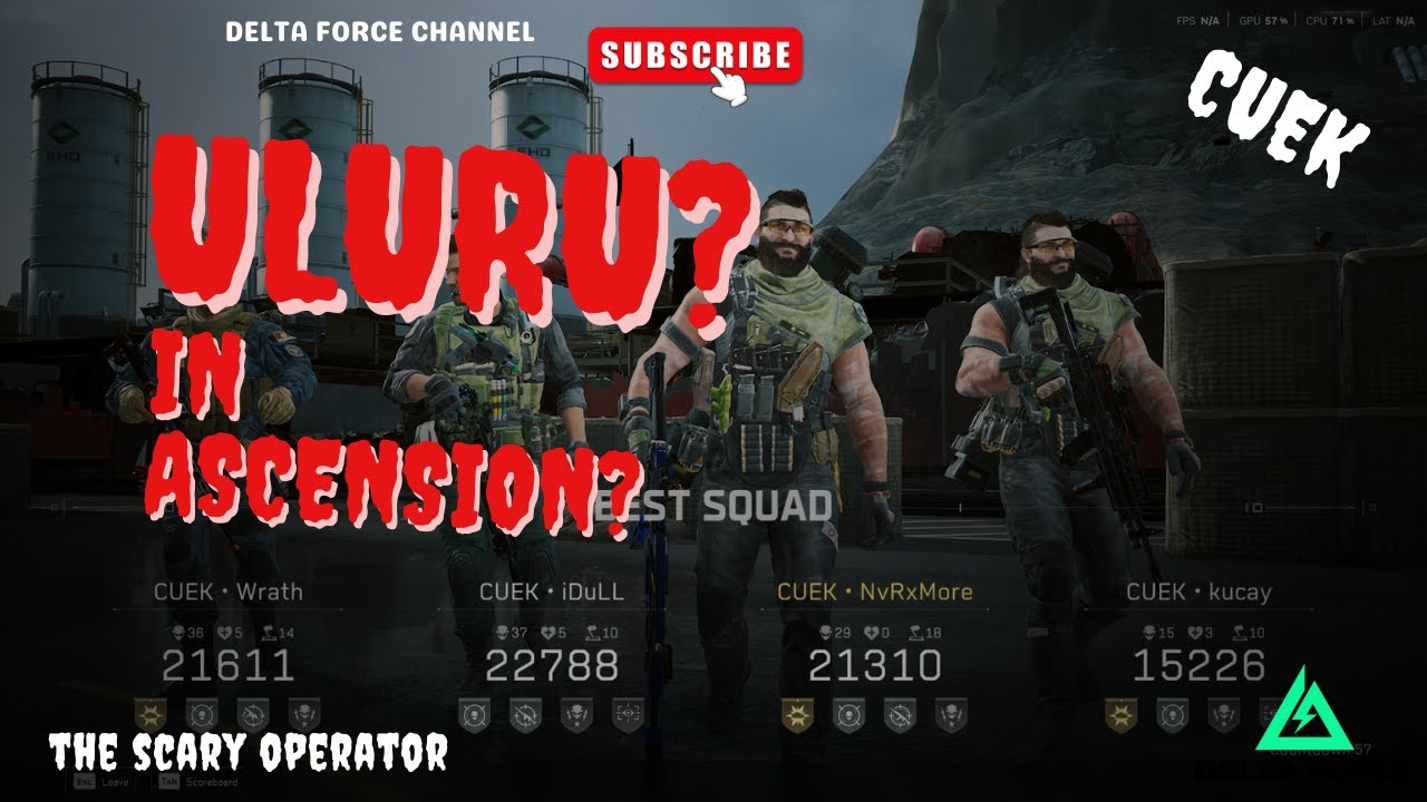 THE SCARY OPERATOR ULURU IN ASCENSION DELTA FORCE GAMEPLAY #deltaforce ...