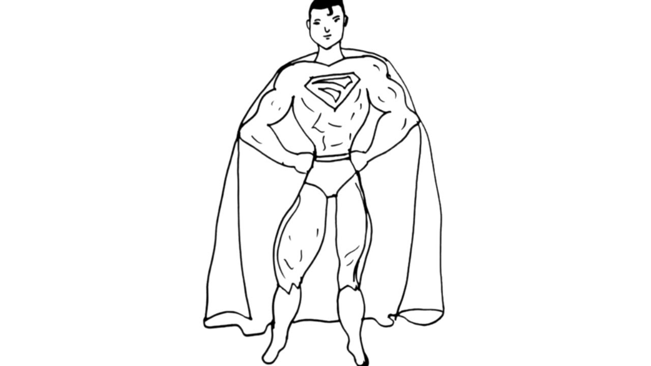 How to Draw Superheroes | Step-by-Step Guide for Beginners - YouTube