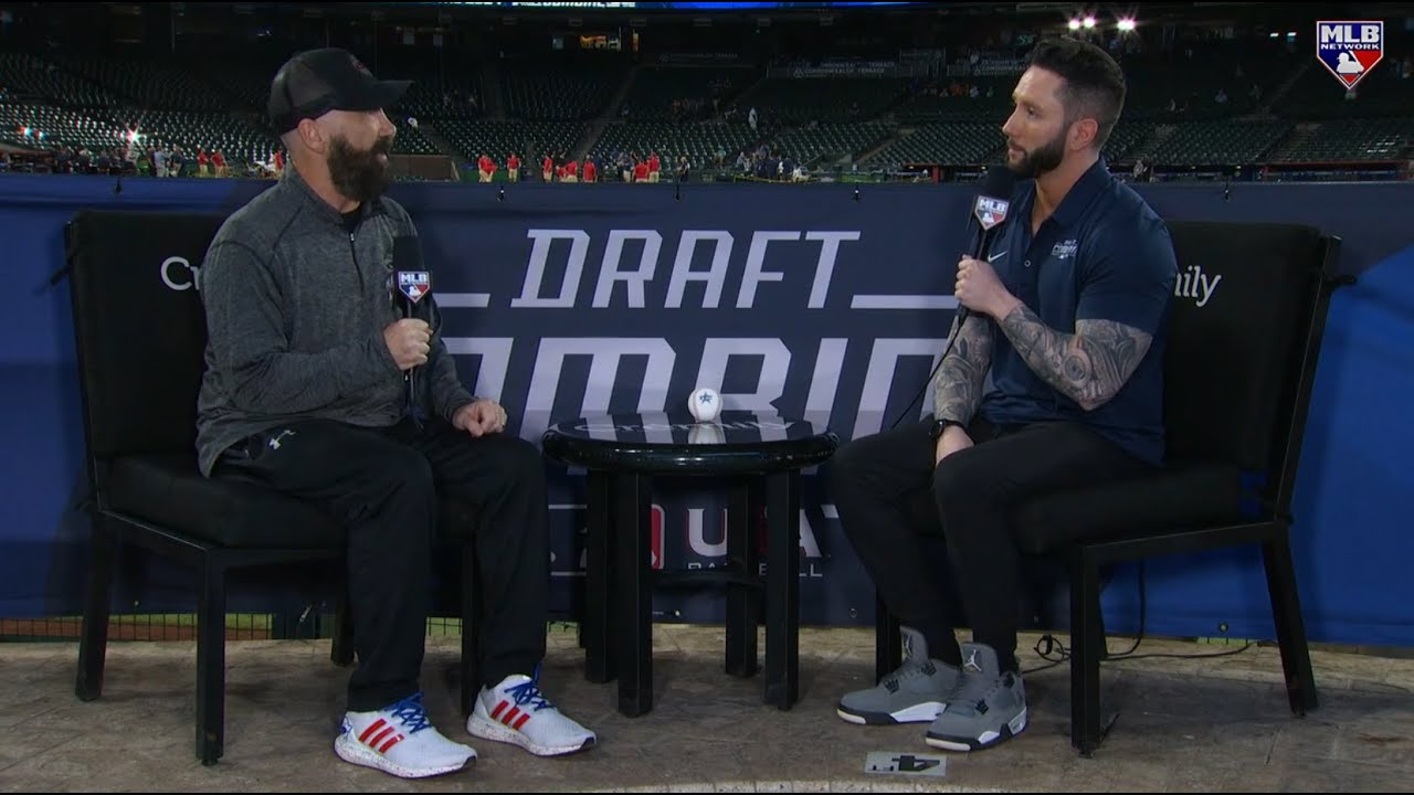 Pitching Ninja and Jared Carrabis at the MLB Draft Combine! - YouTube