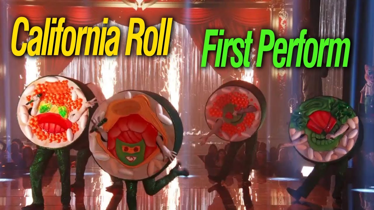 The Masked Singer - Season 9 - California Roll First Perform - YouTube