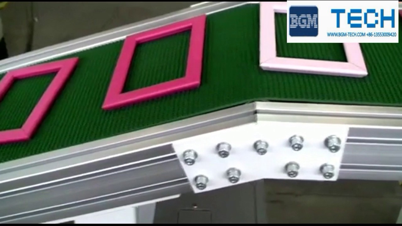 picture frame production line - YouTube