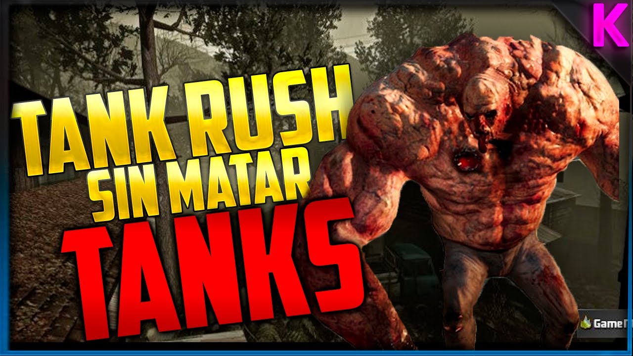 Me Paso Un TANK RUSH Sin Matar TANKS En Left 4 Dead 2 - YouTube