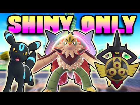 Pokemon Legends Z-A, But I Can Only Use SHINY Pokemon!