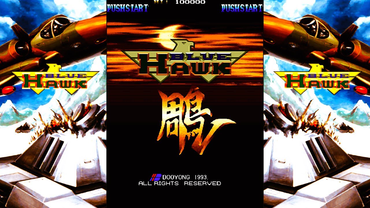 BLUE HAWK - ARCADE MAME - YouTube