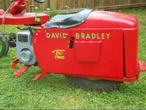 David Bradley Tri Trac Restoration - YouTube