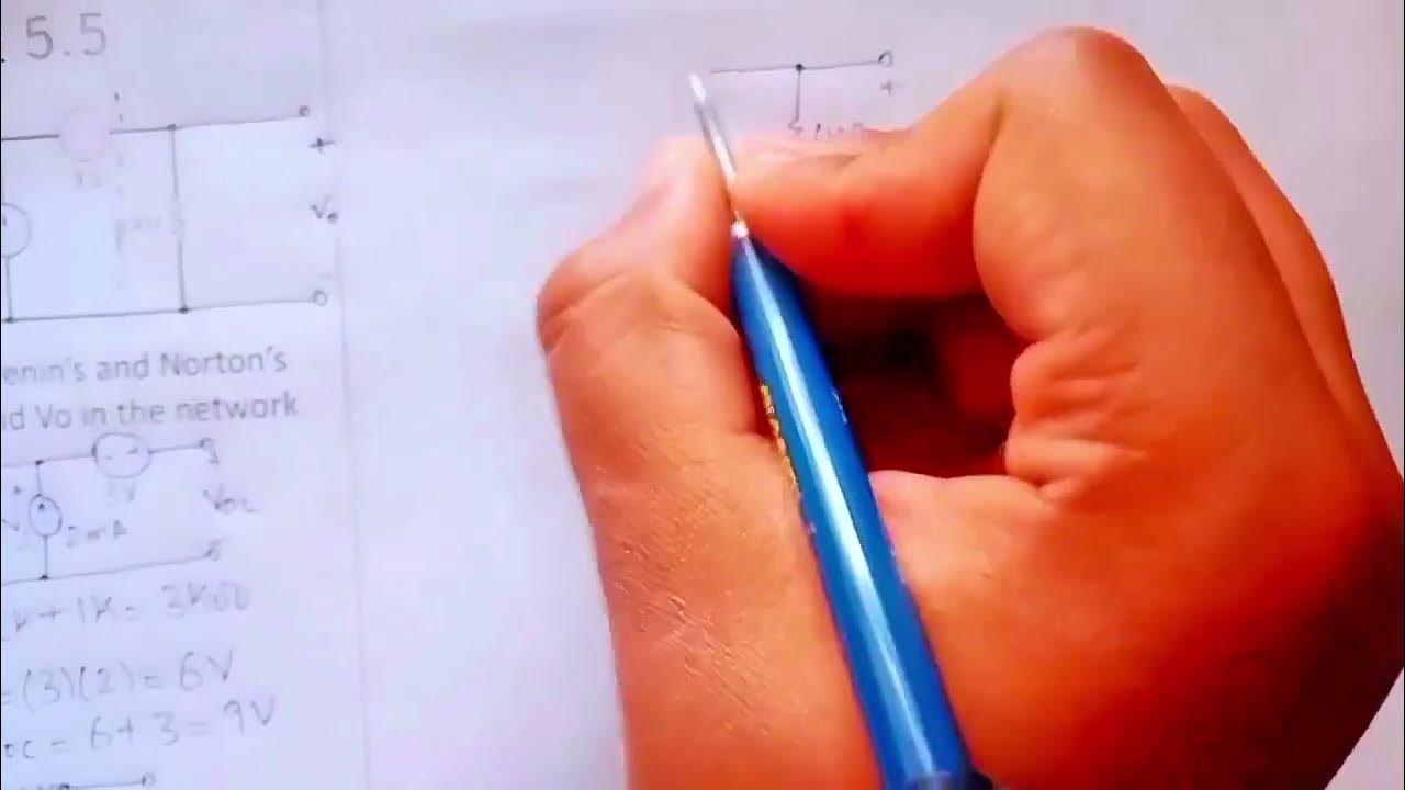 Linear Circuit Analysis | Chapter#05 | Example#5.5 | Basic Engineering Circuit Analysis - YouTube