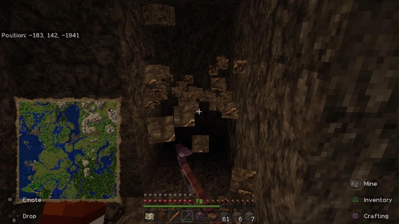 Minecraft Largest Coal Vein I've Found - YouTube