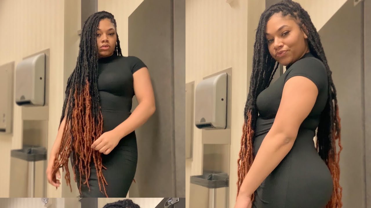 36” Soft Locs/ Distressed Locs two easy methods - YouTube