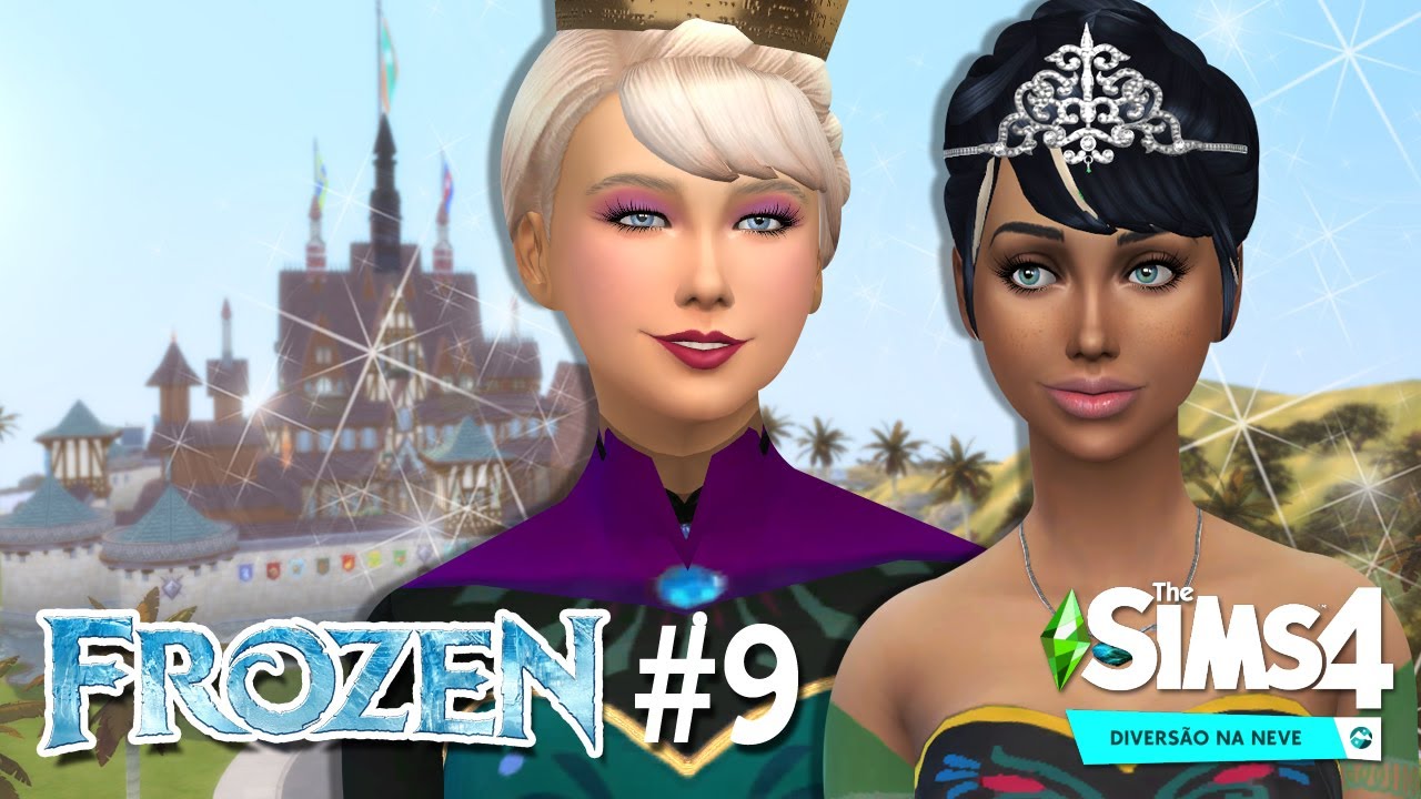 O DIA DA COROAÇÃO - Desafio da Frozen #09 - The Sims 4 - YouTube