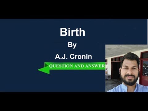 "Birth" | Class 11th | Summary | Question and Answer - YouTube