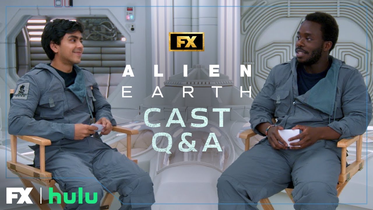 Alien: Earth Cast Q&A with Adarsh Gourav and Jonathan Ajayi | FX - YouTube