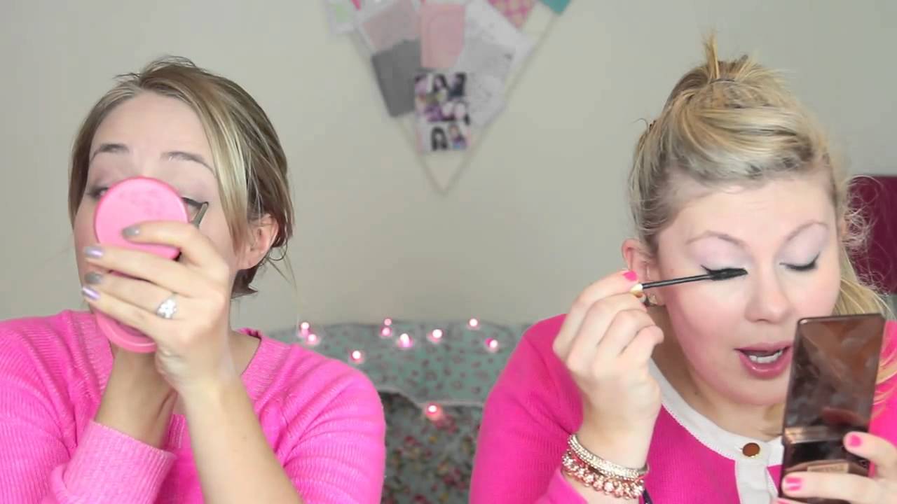 Speed Makeup With Sprinkle of Glitter - YouTube