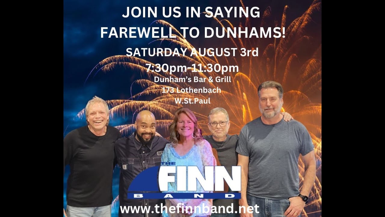 Last Show "The Finn Band" @ Dunhams Bar 8/3/2024 WSP, Minnesota - YouTube