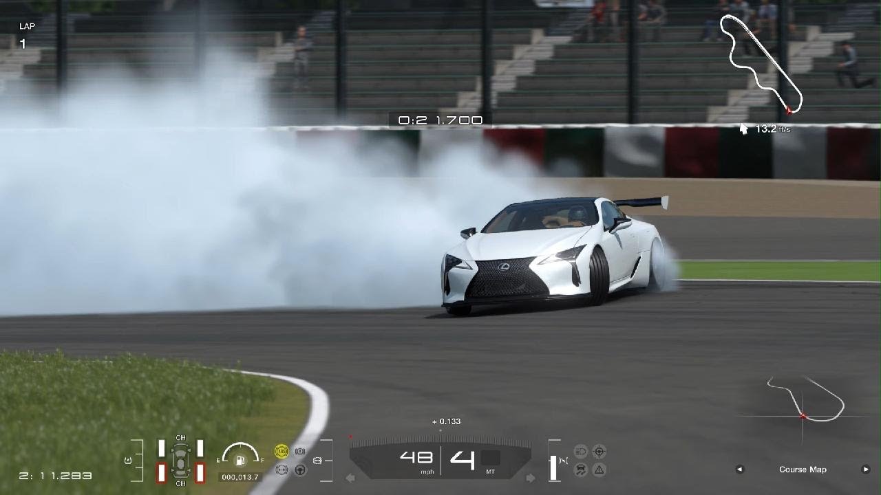 LC500 Drifting on 'Zuka - YouTube