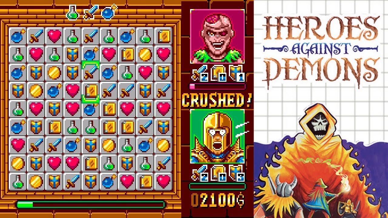 [Homebrew] Heroes Against Demons (Sega Master System - 2020) - YouTube